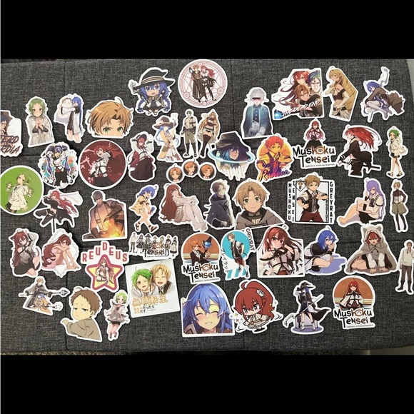 Accessories | Mushoku Tensei Sticker Set 5 Pcs Japanese Anime | Poshmark